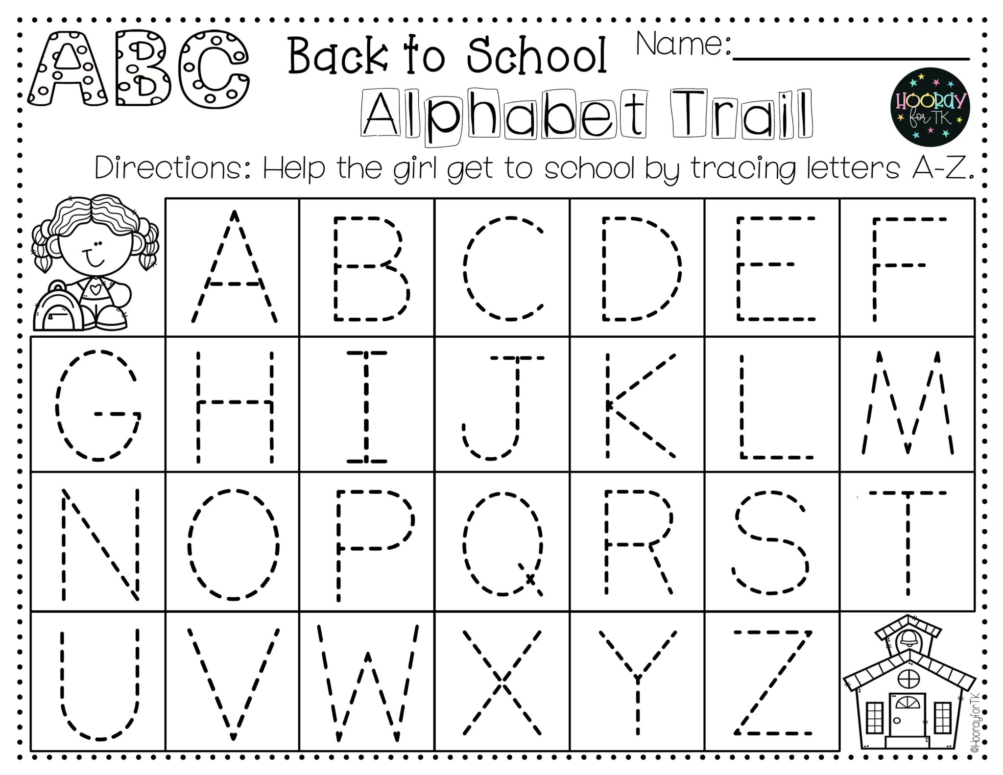 Back To School Practice Sheets Pre K - schoolprintablesheets.com