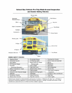 School Bus Pre Trip Inspection Cheat Sheet Pdf - schoolprintablesheets.com