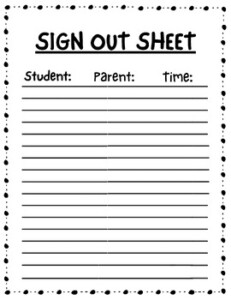 Activity School Sheet For Parents To Sign - schoolprintablesheets.com
